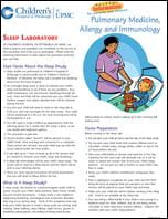 Sleep Laboratory | Children's Hospital Pittsburgh